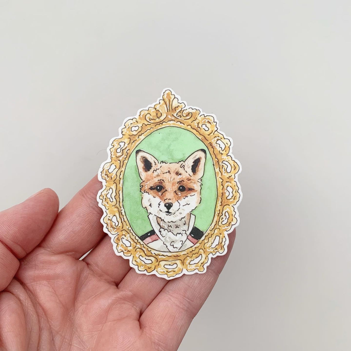 Regency Fox Sticker – The Critter Co